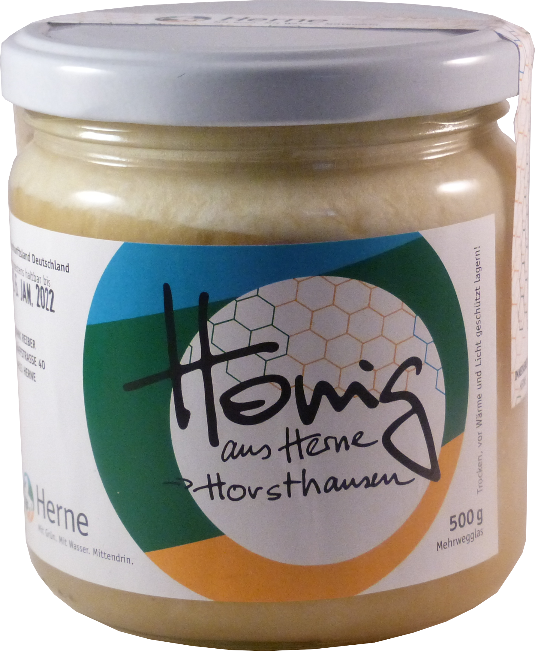 Stadthonig Herner Honig 500g Horsthausen - natürlich ohne Zusatzstoffe