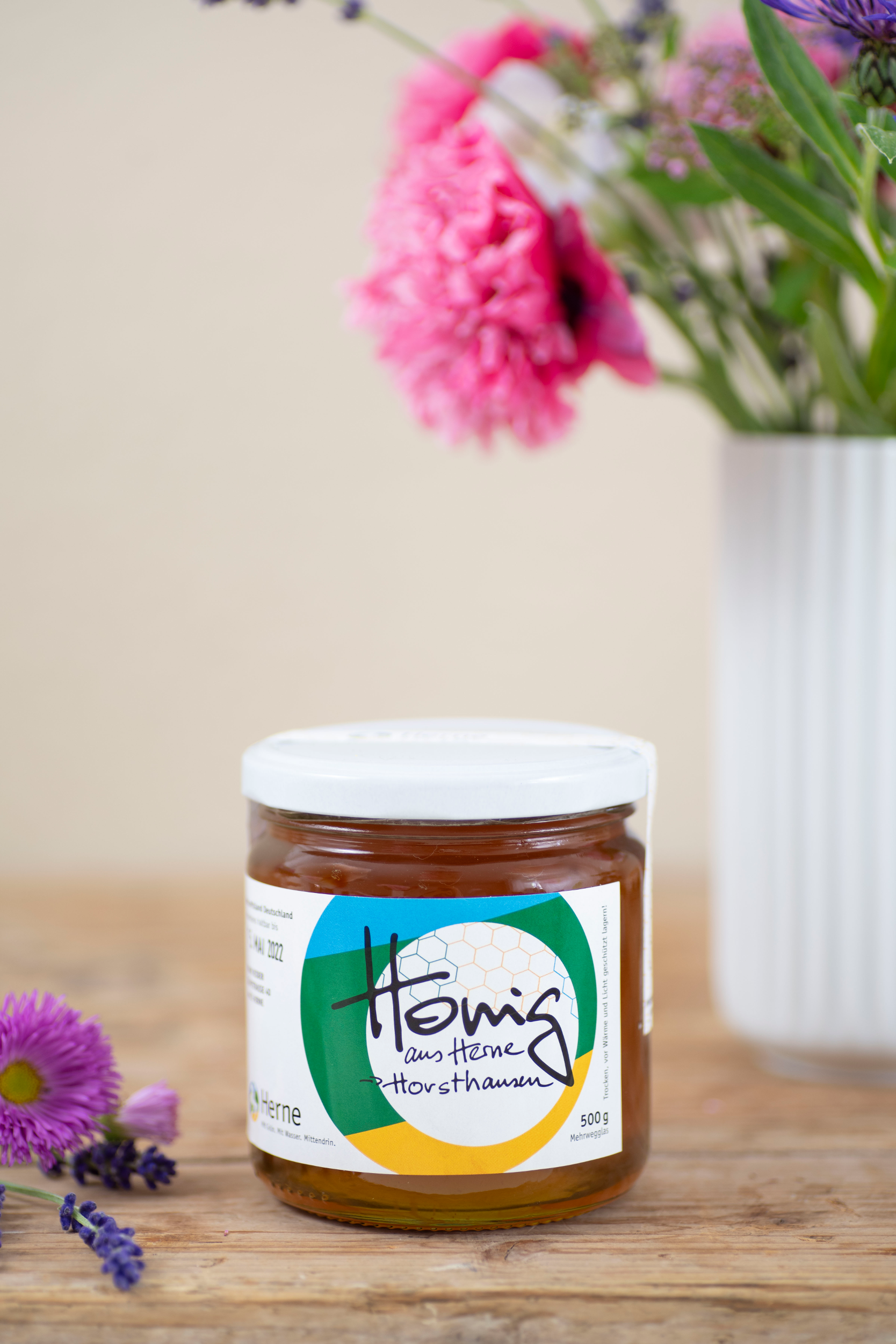 Stadthonig Herner Honig Horsthausen - natürlich ohne Zusatzstoffe - 500g